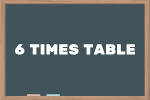 6 Times Table ️6️⃣ - Times Tables Kids