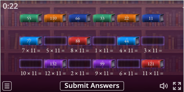 11 Times Table ️1️⃣1️⃣ Learn, Play, and Practice - Times Tables Kids