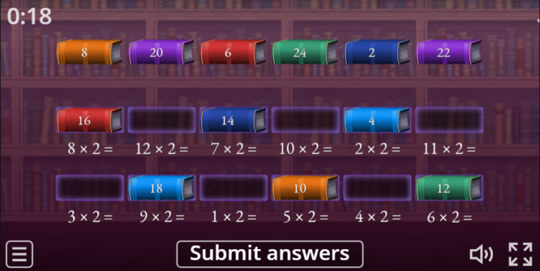 2 Times Table ️2️⃣ Learn, Play, and Practice - Times Tables Kids