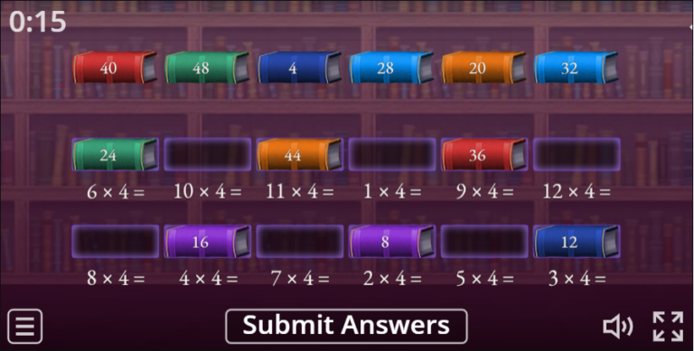 4 Times Table ️4️⃣ Learn, Play, and Practice - Times Tables Kids