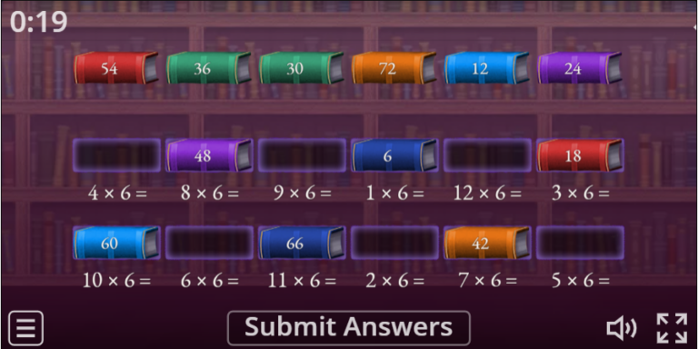 6 Times Table ️6️⃣ Learn, Play, and Practice - Times Tables Kids