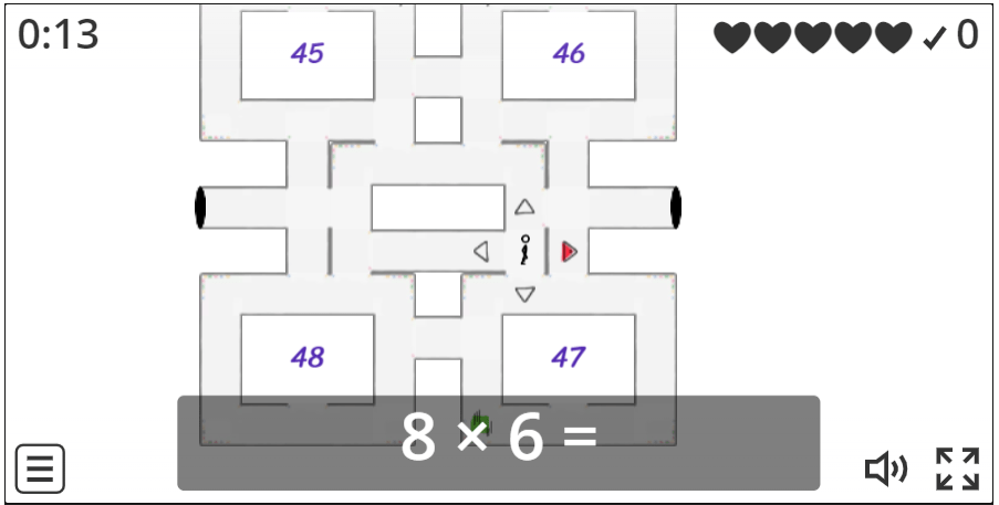 6 Times Table - Win the Maze Game - Times Tables Kids