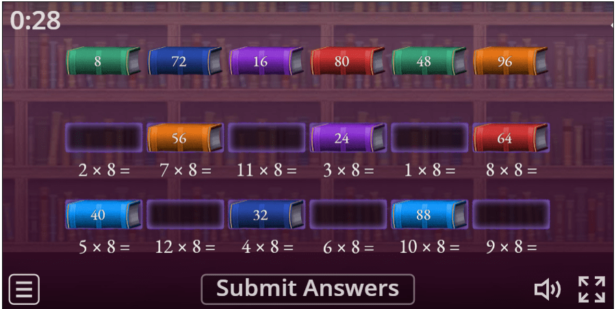 8 Times Table ️8️⃣ Learn, Play, and Practice - Times Tables Kids