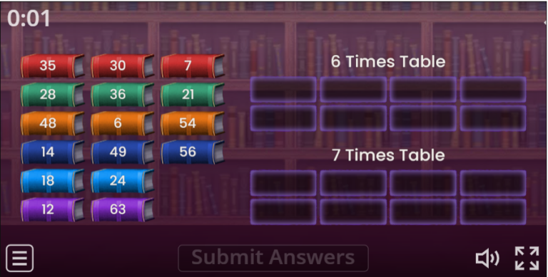Times Tables Games 2️⃣ ️3️⃣ - Times Tables Kids