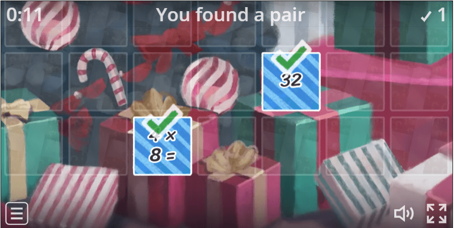 Christmas Multiplication Games & Worksheets 2️⃣ ️3️⃣ - Times Tables Kids